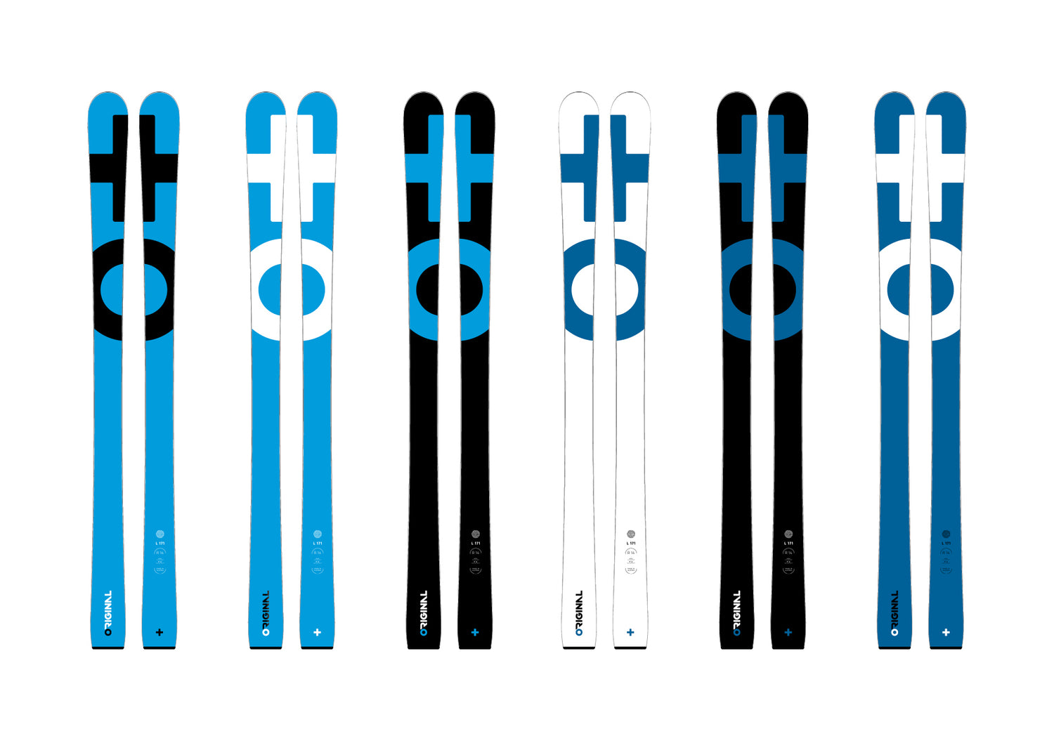 ORIGINAL+ CUSTOM SKIS